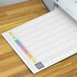 24-Hour Weekly Planner FREE Printable