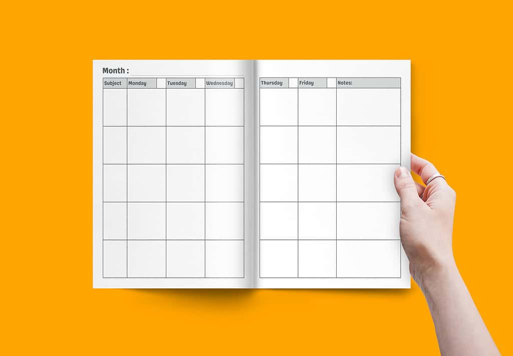 Free 5-Prep Teacher Lesson Plan Book PDF