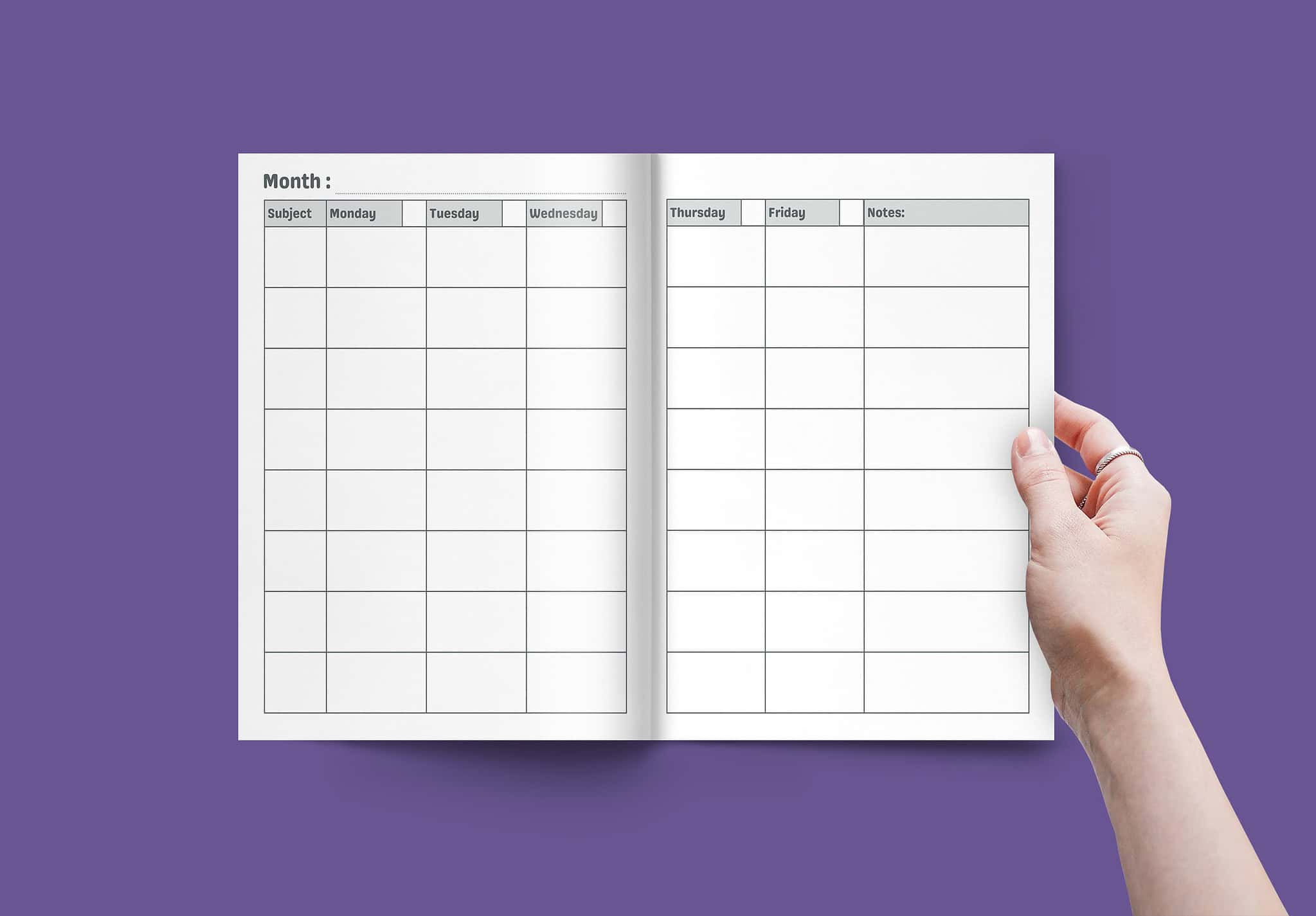 Free 8-Prep Teacher Lesson Plan Book PDF