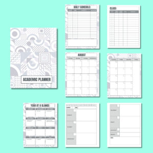 FREE Middle School Academic Planner