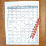 12 Week Calendar Free Printable PDF