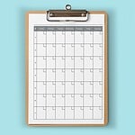 Free 7-Week Calendar Printable PDF