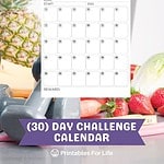 30-Day Challenge Calendar: Free Printable Planner - Printables For Life