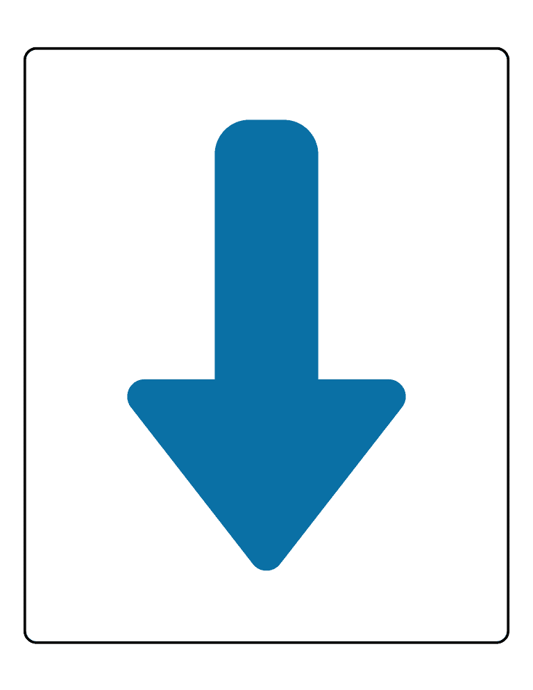 45+ Free Printable Arrow Signs PDF