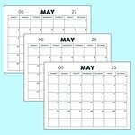 Free 28-Day Challenge Calendar Printable