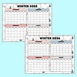 Free Winter Calendar Printable: 2025 & 2026 PDF