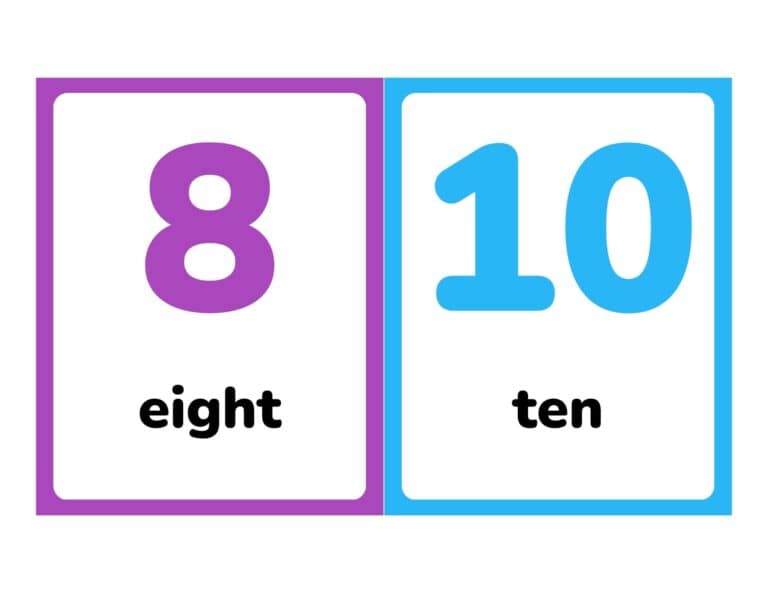 Free Printable Skip Counting Flashcards