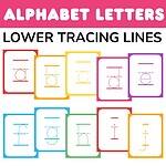 FREE Lower Case Alphabet Flashcards with Realistic Pictures