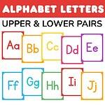Free Printable Upper Case Alphabet Flashcards