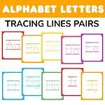 Free Alphabet Pairs Flashcards with Realistic Pictures