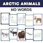Free Realistic Zoo Animal Flashcards with Words PDF