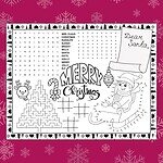 FREE Printable Christmas Word Searches (3 Levels!)