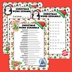 FREE Printable Christmas Word Searches (3 Levels!)