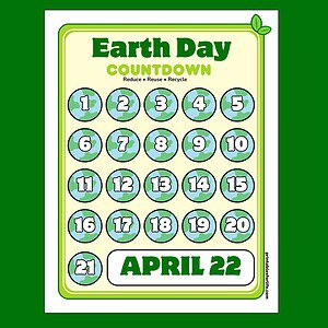 FREE Earth Day I Spy Worksheet for Kids